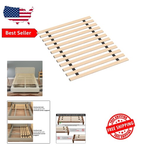 Premium Wooden Slats for Queen Beds - Easy Install, Enhanced Support ...