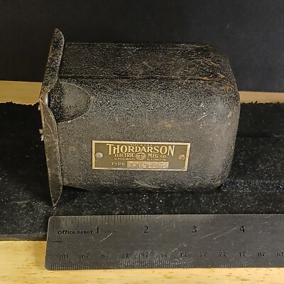 1950's Thordarson C.H.T Type T-15C34 Rounded Square Transformer | eBay