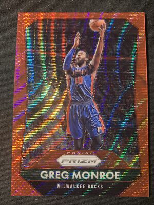 Greg Monroe 2015-16 Panini Prizm RED WAVE PRIZM #/350 #124 | eBay