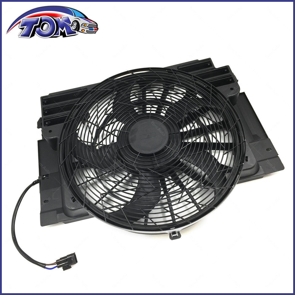 Brand New A/c Radiator Condenser Cooling Fan For BMW X5 00-06 ...