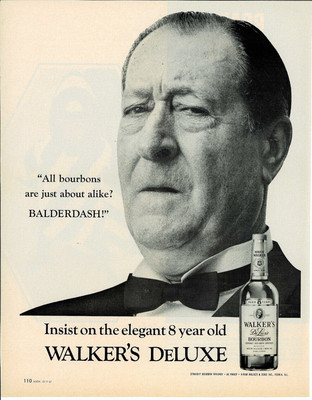 1967 WALKERS Bourbon Whiskey Balderdash Vintage Magazine Print Ad 10 ...