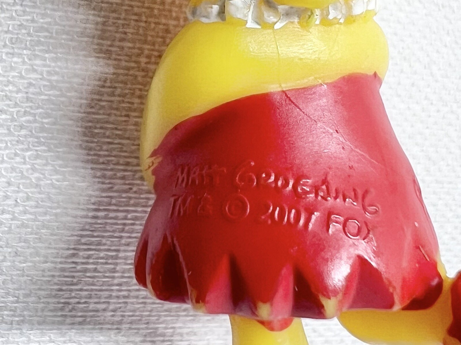 Homer Simpson 1997 Figure Wire Loop Lisa Simpson Figure The Simpsons ...