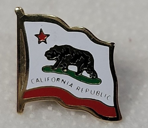 PinMart's California US State Flag CA Enamel Lapel Pin | eBay