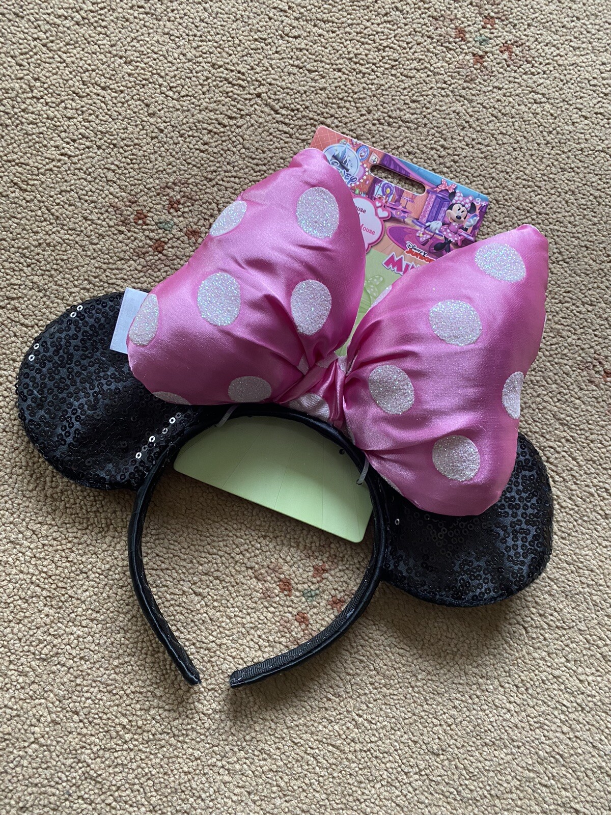 Walt Disney Land Minnie Mickey Mouse Ears Girl Dlp Main Attraction ...