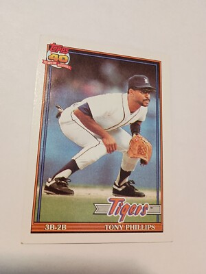 Tony Phillips Baseball Card | eBay