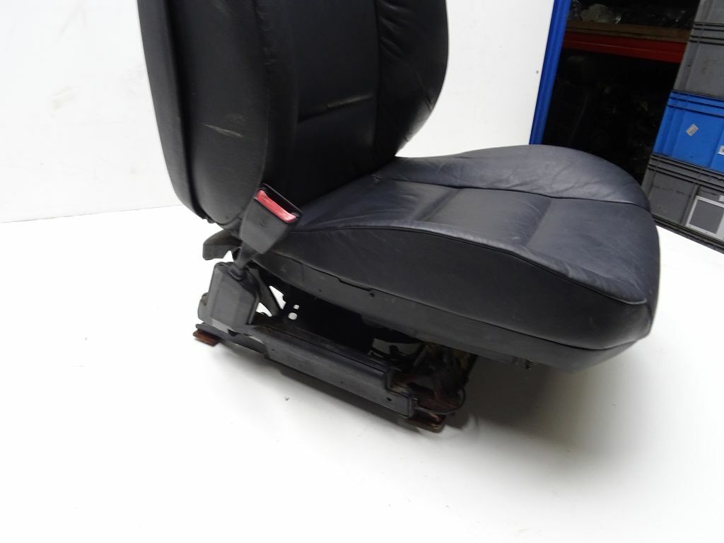 Original BMW 3er E36 Leder Sitz vorne links Fahrersitz 8130667 Schwarz ...