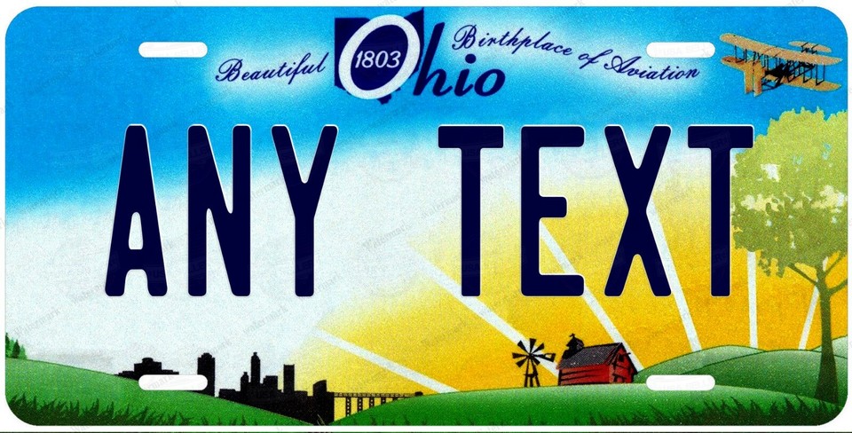 Personalize Custom License Plate Tag for Any State Auto Car Motorcycle ...