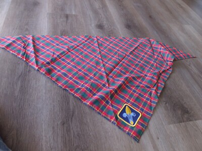 COLLECTIBLE BOY SCOUTS OF AMERICA PLAID NECKERCHIEF | eBay