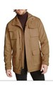 New Mens Robert Graham Gentleman Suede Cargo Field Jacket Coat Cognac ...