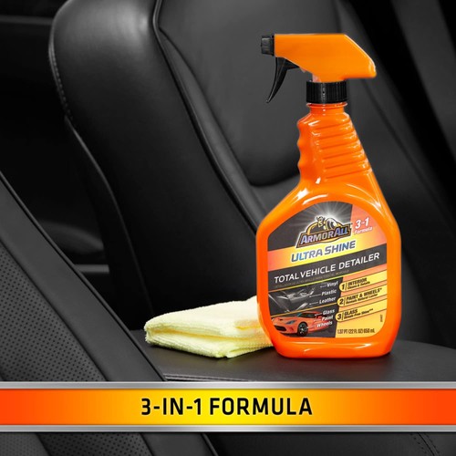 Armor All Ultra Shine Total Vehicle Detailer 22 Fl Oz 3 in 1 Cleaning ...