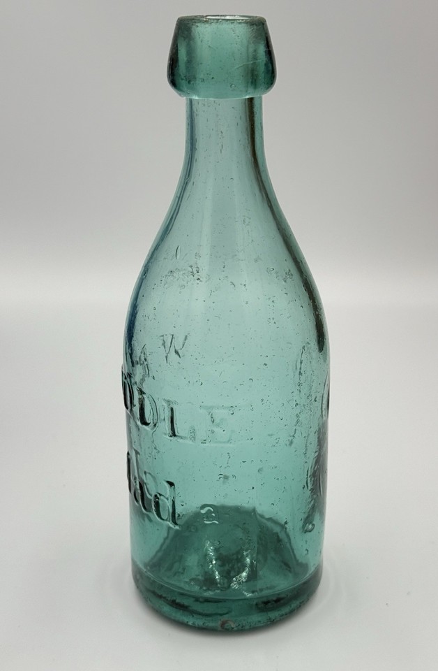 Antique W. RIDDLE Soda Bottle Philadelphia, PA IRON PONTIL | eBay