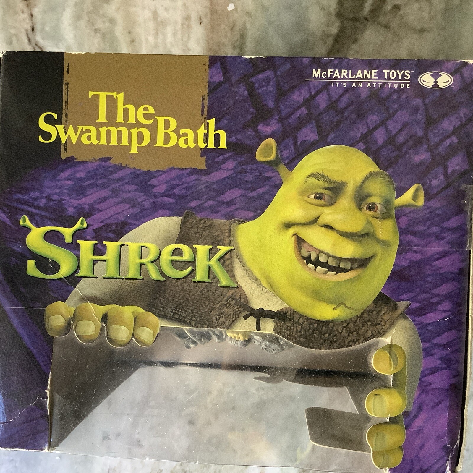 2001 Shrek The Swamp Bath w/ Oozing Swamp Sludge McFarlane Toys | eBay
