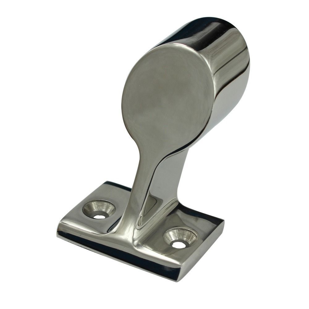 Railing base Bracket Tube Stanchion Boat Hand Rail Marine Railing ...