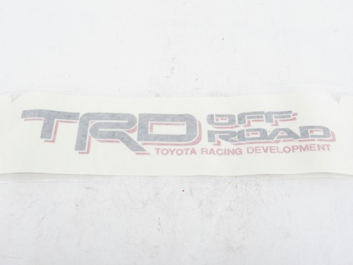 Genuine OEM Toyota 75996-0C050-A1 "TRD OFF ROAD" Decal Logo Passenger ...