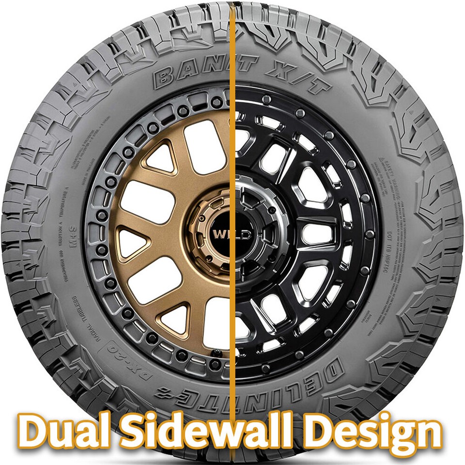 4 Tires Delinte DX-20 Bandit X/T 245/55R19 103W XT Extreme Terrain | eBay