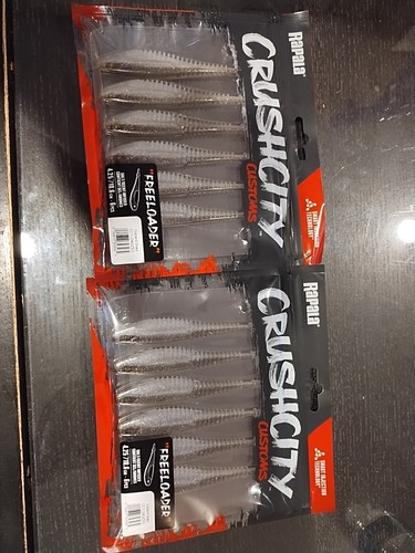 2 Packs Rapala Crush City Freeloader Gizzard Shad | eBay