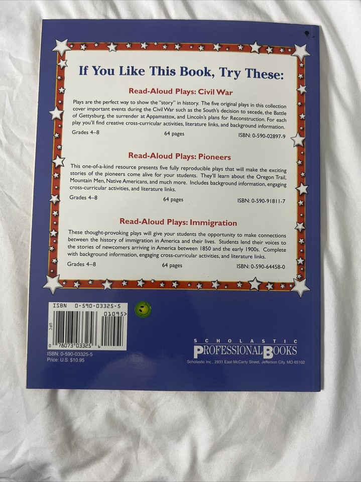 Read-Aloud Plays Ser.: Revolutionary War : 5 Short Plays for the ...