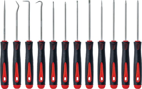 Pro-Kit SCREWDRIVER & PICK SET - 12PC EIGHT PRECISION SCREWDRIVERS & 4 ...