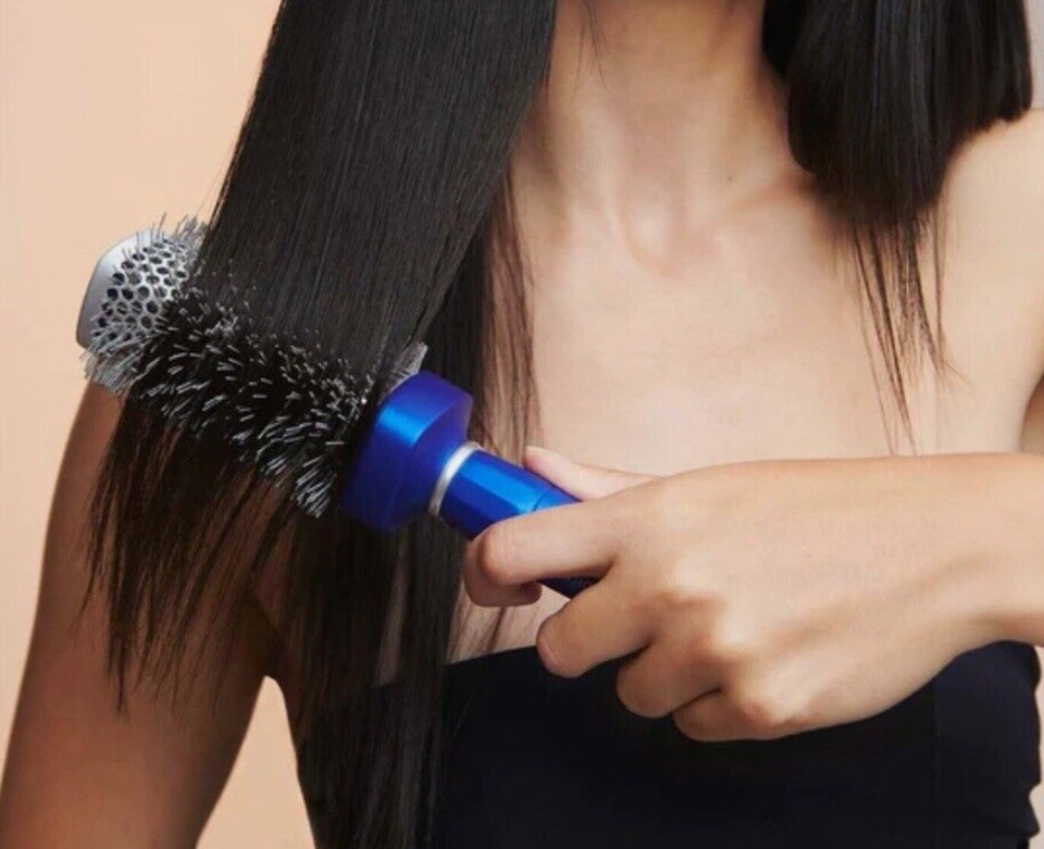 Bio Ionic Blue Wave MEDIUM Square Brush 1.25" | eBay