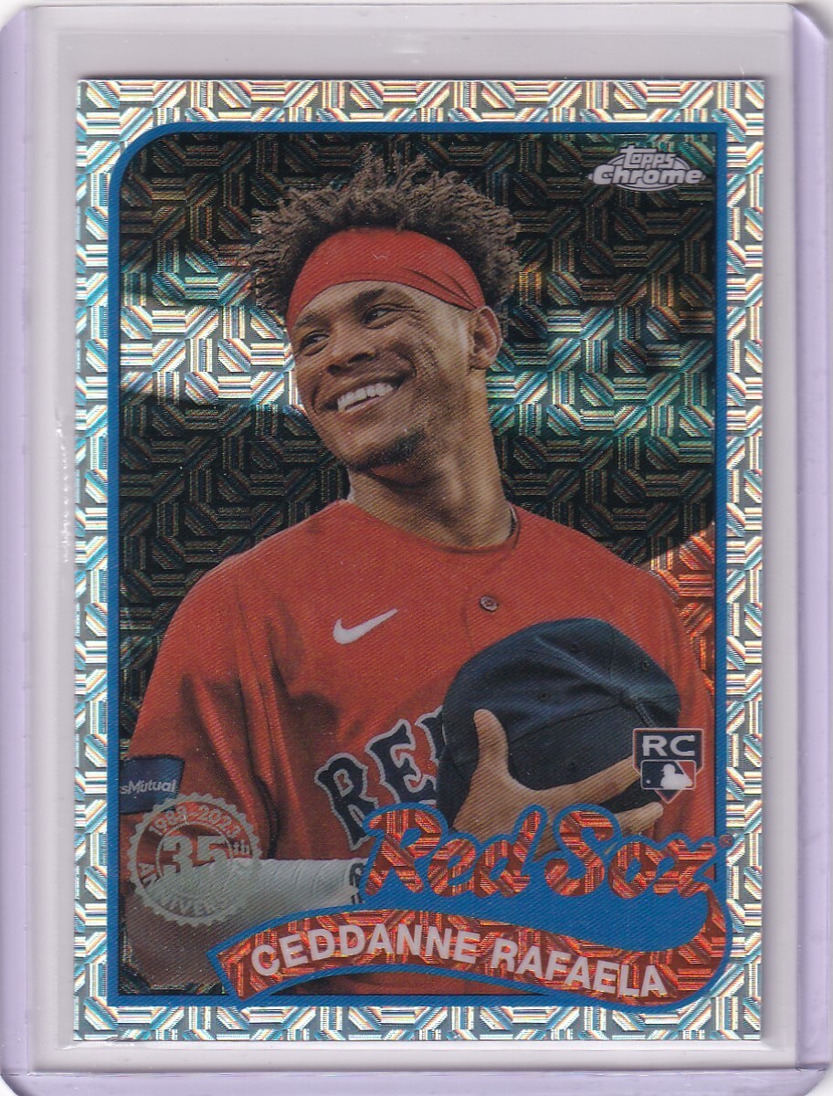 Ceddanne Rafaela 2024 Topps Series 1 1989 Chrome Rookie $1.50 SHIPPING ...