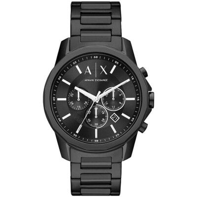Mens Wristwatch ARMANI EXCHANGE BANKS AX1722 Chrono Stainless Steel ...