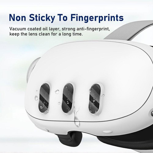 For Meta 3 Clear Front Face Cover Scratch Proof 3PCS Protector Camera ...