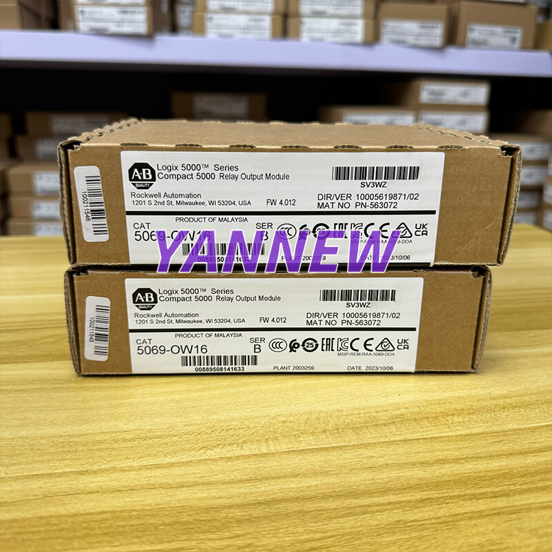 Allen Bradley 5069-OW16 | Compact 5000 Relay Output Module - Mfg 2023 ...