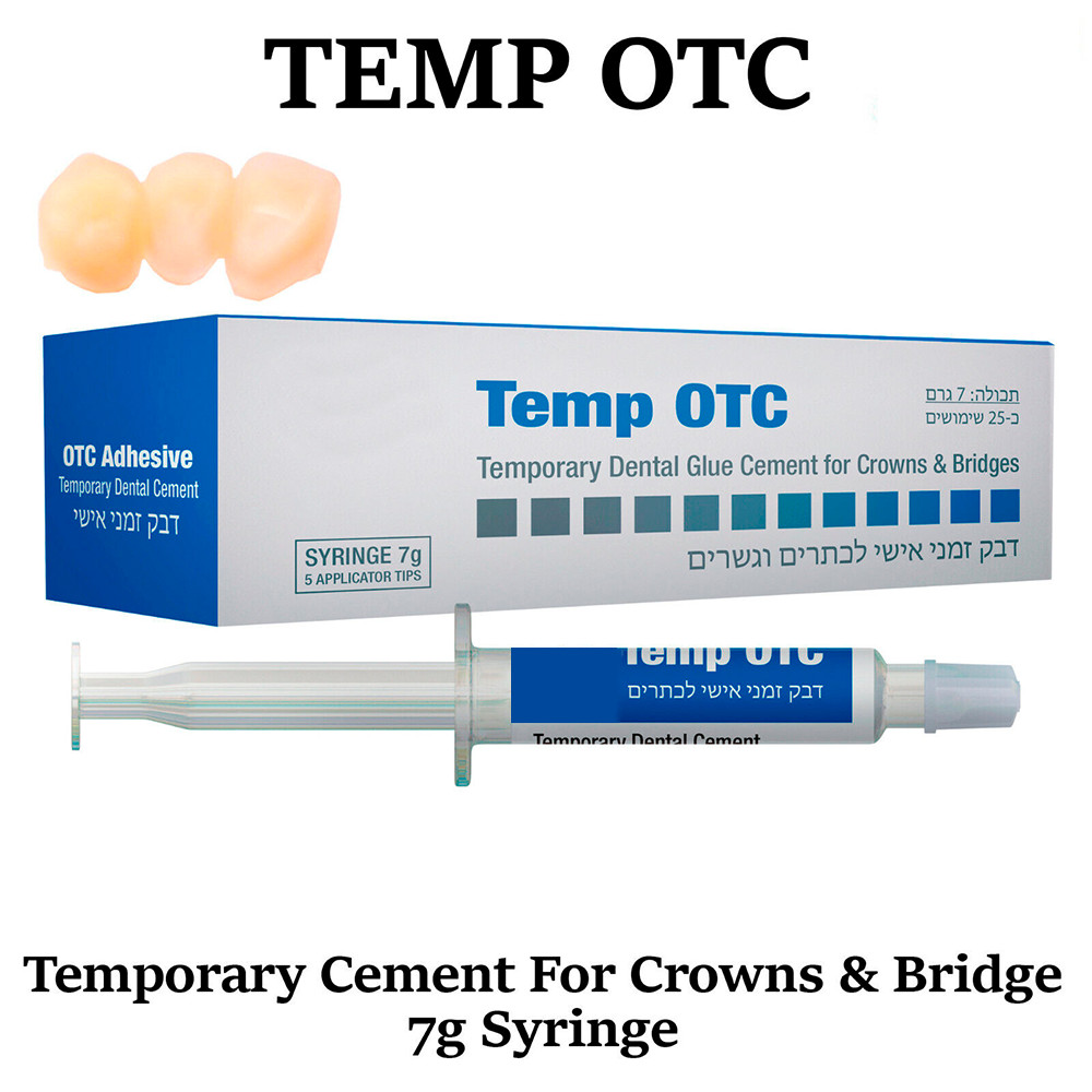 Temporary Cement 7g Crowns Caps DIY Teeth Emergency First Aid Home Use