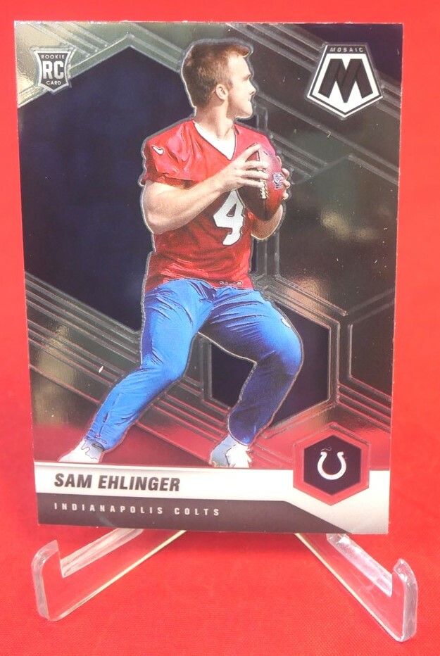 Sam Ehlinger Rookie Base Mosaic NFL Football Card #372 Mint | eBay