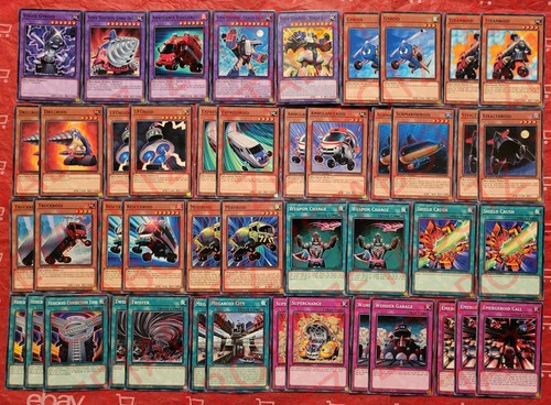 YUGIOH Roid Deck 45 Cards Syrus *Super Vehicroid* Mixeroid *Megaroid ...