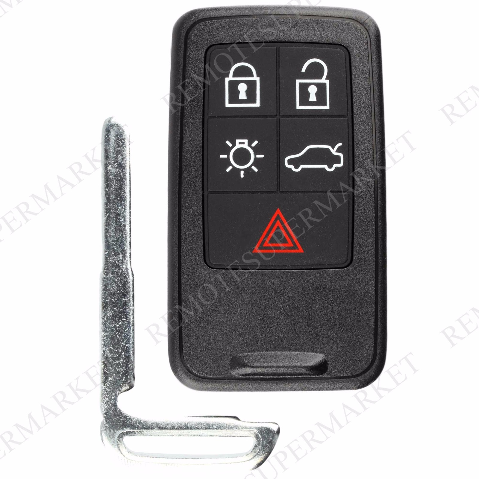 Replacement for Volvo 2010-2017 XC60 2008-2016 XC70 Remote Car Key Fob ...