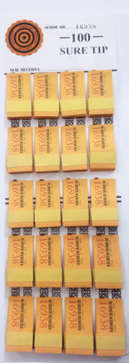 12 - # 100 Sure Tip Pasted 5 (1-100) SURE TIP DISTRIBUTOR FREE Ship US ...