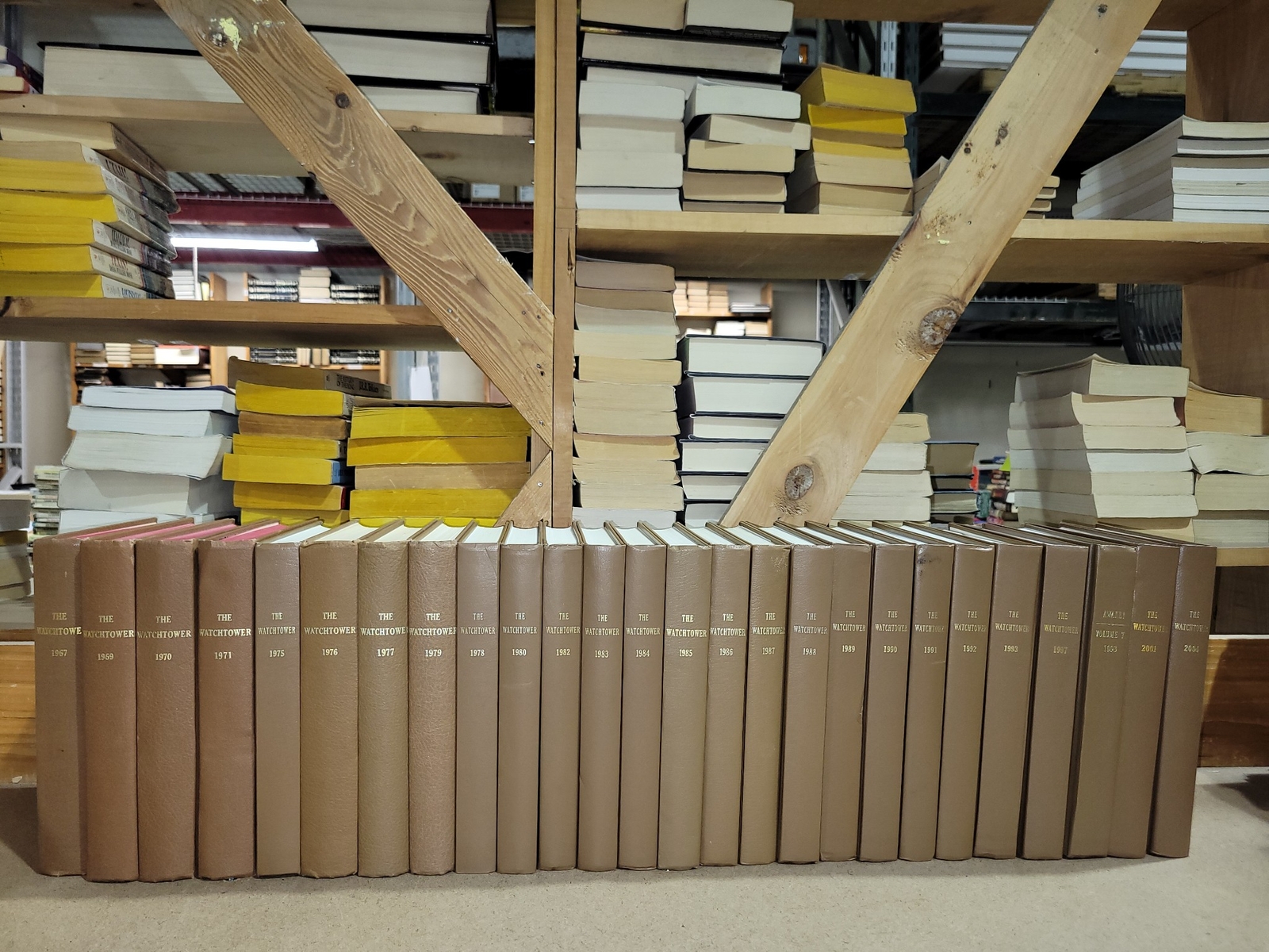 Lot of 37 Watchtower & Awake Jehovah's Witnesses Hardcover Books 1967 ...