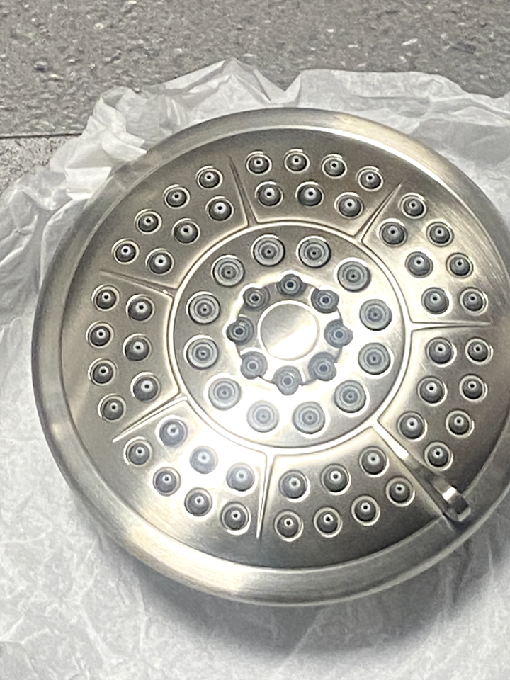 Delta RP78575SS 5-Spray Patterns Wall Mount Fixed Shower Head ...