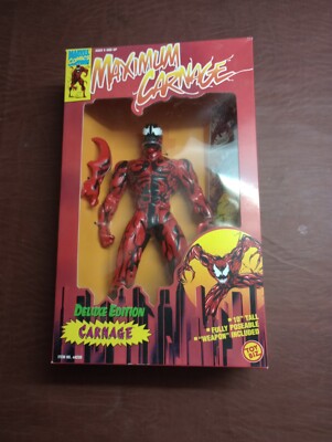 Toy Biz Maximum Carnage Deluxe Edition 10" Marvel Figure 1994 Sealed | eBay