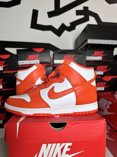 Brand New GS Nike Dunk High Syracuse Orange Size 6Y Damaged Box | eBay