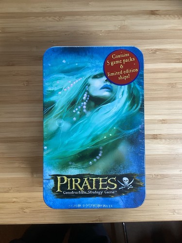 Wizkids CSG Pirates Constructible Strategy Game Sealed Collectors Tin ...