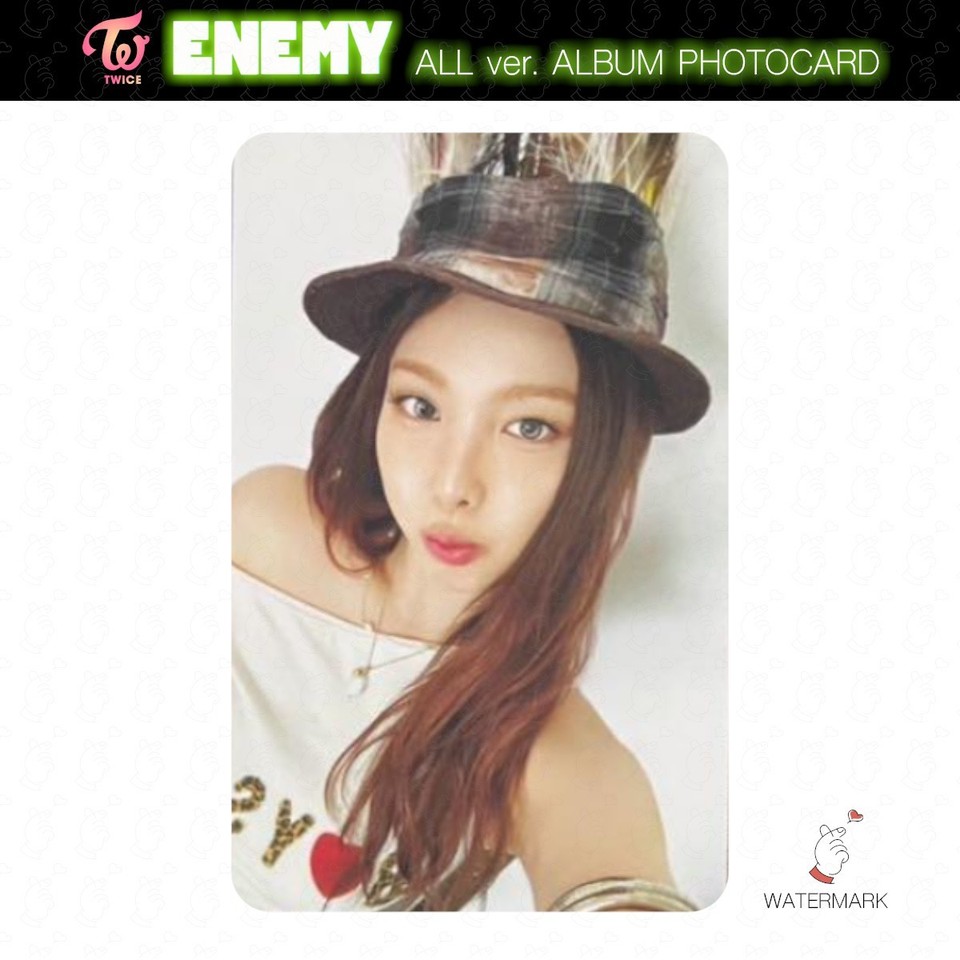 TWICE ENEMY JAPAN ALBUM POB LUCKY DRAW PHOTOCARD ONCE SOLO JYP TOWER ...