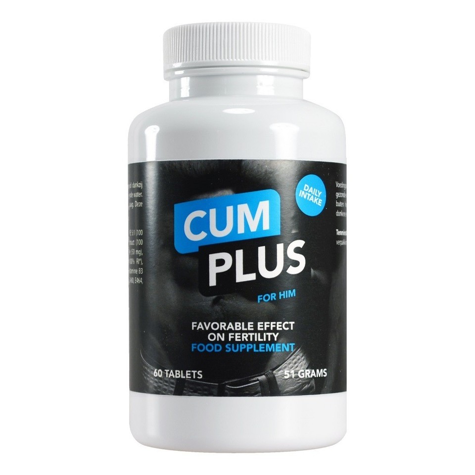 CumPlus Tablets Male Fertility Sperm Production Food Supplement (60 ...