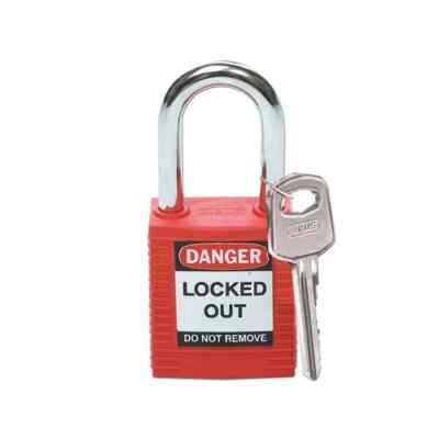 3 PACK Brady Lockout/Tagout Red Safety Padlock Lock 1.5" (CH) | eBay