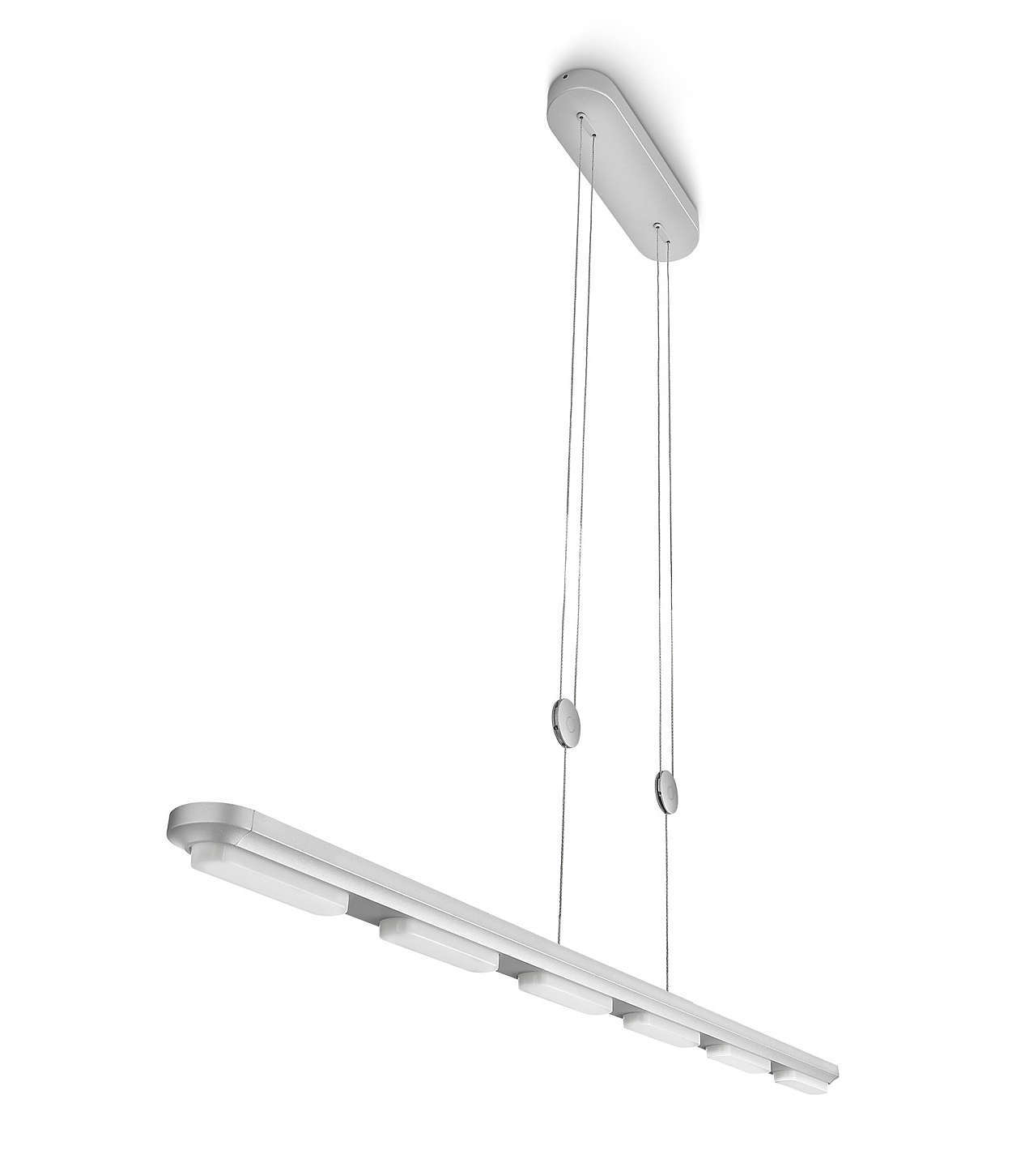 Philips InStyle LED 6 x 2,5 W Pendelleuchte Mile 6-flammig, Dimmbar ...