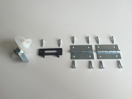 Hinged Loft Hatch Trap Door Conversion Catch Kit Attic Twist Catches ...