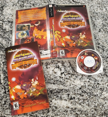 Neopets Petpet Adventures The Wand of Wishing Pet Sony PSP 2006 ...