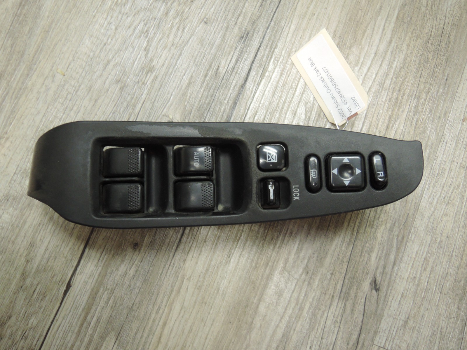 2002 Subaru Outback Left Front Window Control Switch 94266AE03A LH | eBay