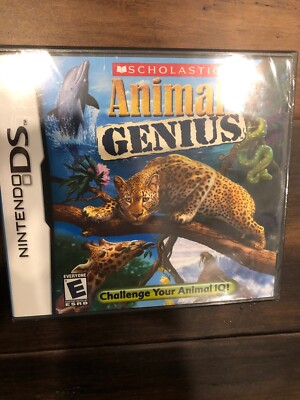 Animal Genius (Nintendo DS, 2007) Brand New Factory Sealed Rated E ...