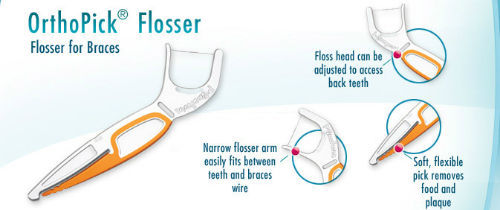 PLACKERS Orthopick Flosser - 144 count ( 4 bags of 36 count each) | eBay