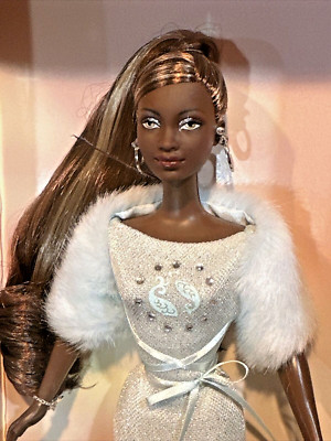 African American Pink Label Zodiac Sign Pisces Barbie Doll Long ...