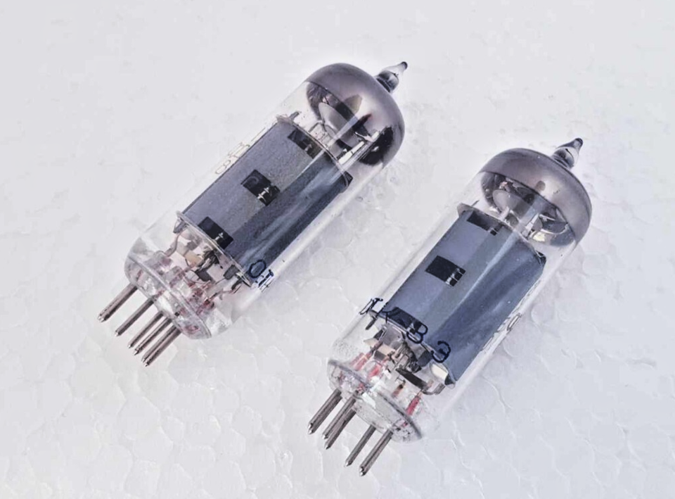 2 x 6J4P NEVZ Matched PAIR 70s SOVIET Pentode Tubes 6AU6 EF94 NEW | eBay