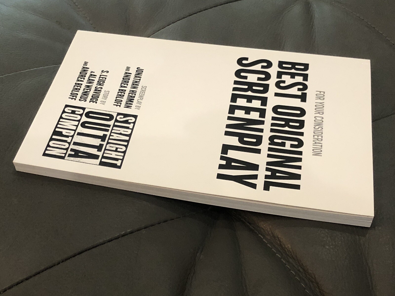 Straight Outta Compton - Screenplay [For Your Consideration] Paperback ...