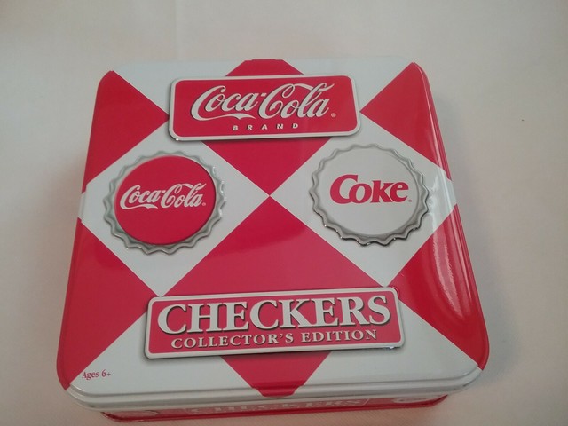 Coca-Cola Coke Checkers Collectors Edition in Metal Tin for sale online ...